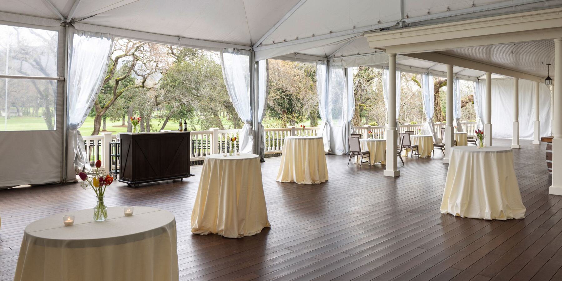 The Fairway Deck | Scenic Meeting & Event Venue at Silverado Resort